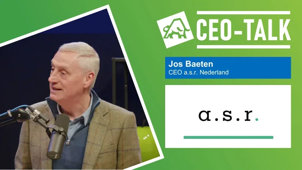 Jos Baeten blikt terug én vooruit in openhartige CEO Talk over a.s.r.